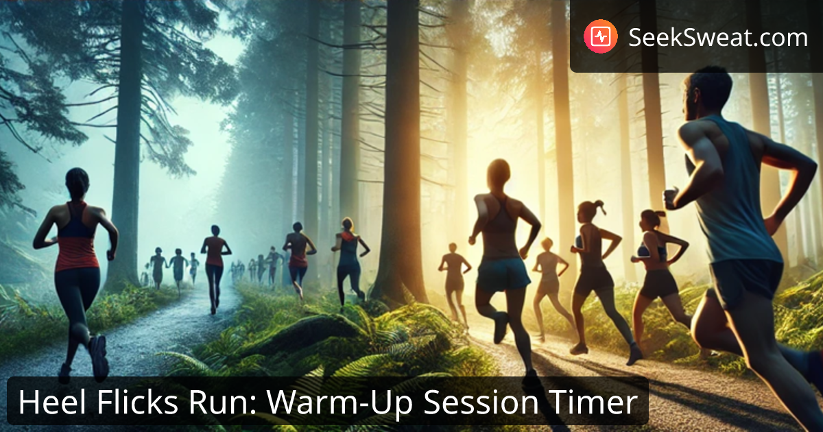 Heel Flicks Run Warm-Up Session: Prepare & Activate Your Hamstrings